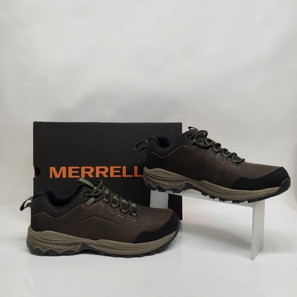 Merrell | Shoes | Merrell Forestbound Low Leather Hiking Shoes | Poshmark